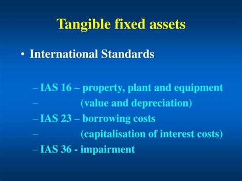 Ppt Tangible Fixed Assets Powerpoint Presentation Free Download Id