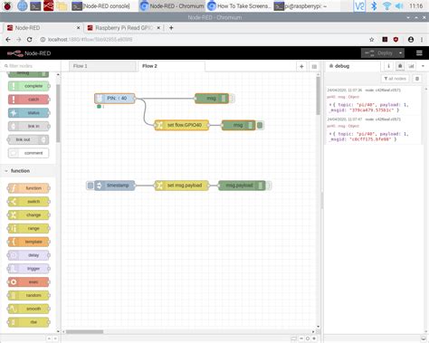 raspberry pi read gpio pin at regular intervals general node red forum