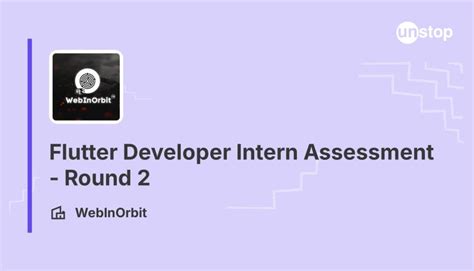 Shubham Singh On Linkedin Flutter Developer Intern Assessment Round 2 1128135