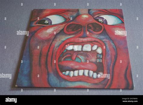 King Crimson 1969 Debut Album In The Court Of The Crimson King Vinyl Lp