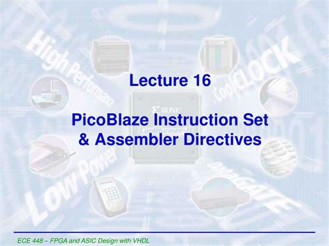 PPT Lecture PicoBlaze Instruction Set Assembler Directives PowerPoint Presentation ID