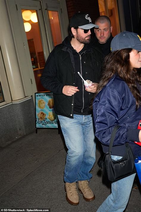 Scott Disick Steps Out For Ice Cream With Friend Chris Reda And His Daughter In New York City