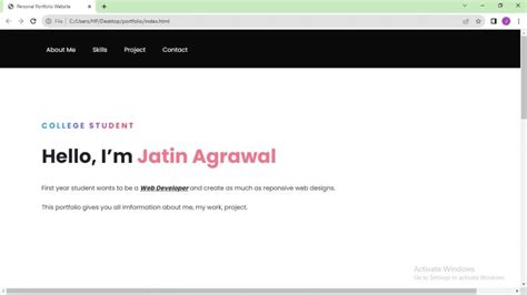 Jatin Agrawal On Linkedin Bharatintern Webdevelopment Internship
