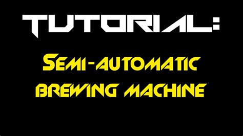 Minecraft Tutorial Semi Automatic Brewing Machine Compact