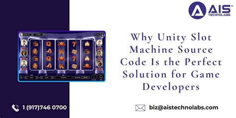 why unity slot machine source code is the perfect solution for game