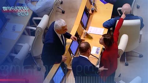 ორი დღის ქრონიკა პარლამენტიდან გურამ როგავას მიმოხილვა Youtube