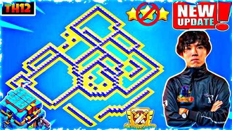 New War Base Th12 2024 Unbeatable Th12 War Hybrid Base Link Th12 Base Anti 3 Star Cwl Base