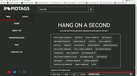 Tag Generator Designed To Easily Generate SEO Effective Tags For Your YouTube Videos YouTube
