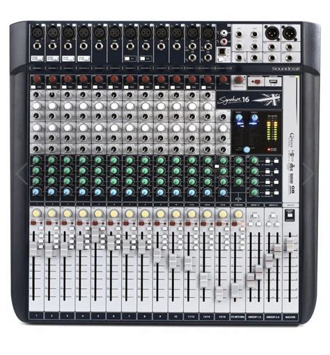 Soundcraft Signature 16 Channel Analog Mixer At 45000 Piece Audio Mixer In Puri ID