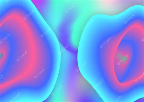 Premium Vector Fluid Dynamic Background With Liquid Shapes And Elements