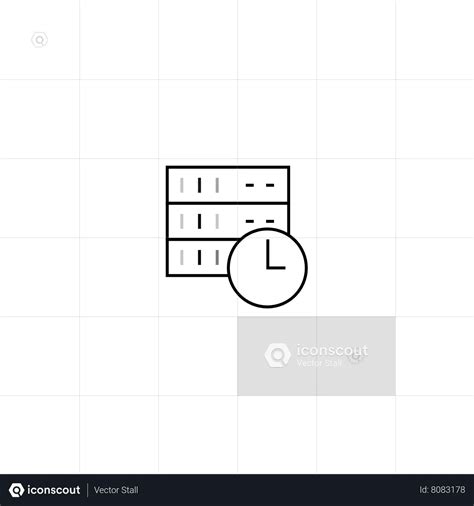 Sever Timer Animated Icon Free Download Network And Communication Animated Icons Iconscout