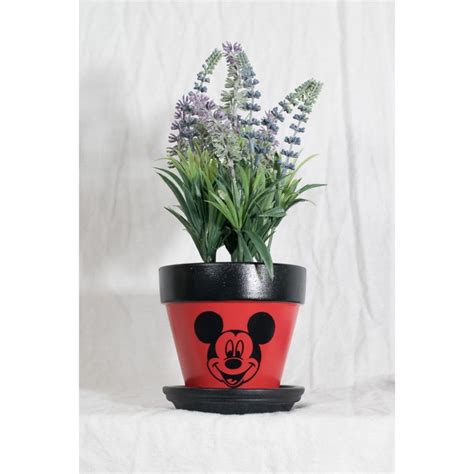 Mickey Mouse Planter Etsy