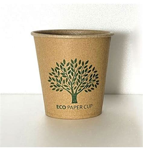 크라프트 에코 친환경 일회용 65온스 종이컵 1000개나무인쇄 티몬