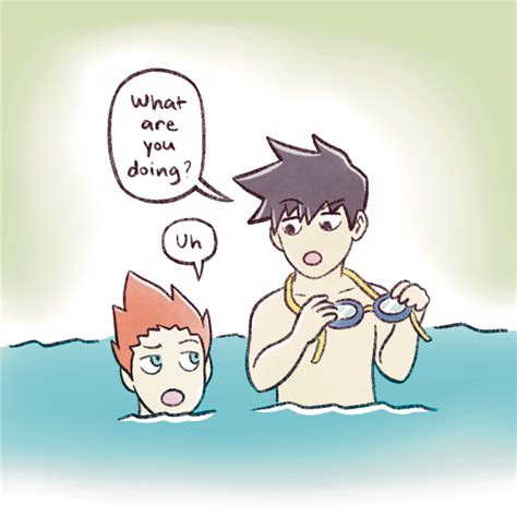 Swimming” ~🛸renareys Doodles🛸~