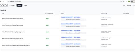 Feature Enable Profile Immediately · Issue 1672 · Parca Devparca · Github