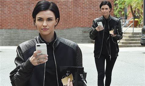 Ruby Rose Cuts A Solo Figure After Katy Perry Diss Daily Mail Online