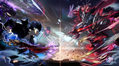 Jinwoo Vs Ant King Beru Full Fight Scene Solo Leveling Tunfluent