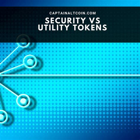 Are Security Tokens The New Standard What Is The Difference Between Security Vs Utility Tokens