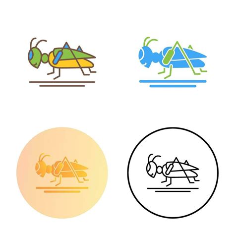 Grasshopper Vector Icon 34350634 Vector Art At Vecteezy