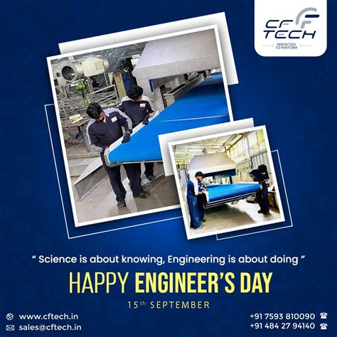Cf Tech Cochin Food Tech Pvt Ltd On Linkedin Happyengineersday Engineersday Engineer