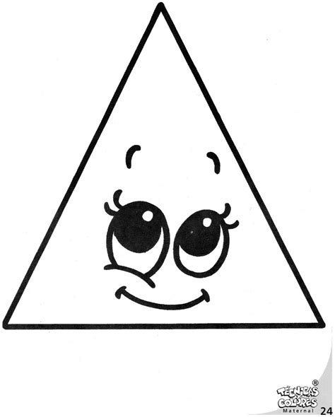 Dibujo De Un Triangulo Para Colorear Imagui