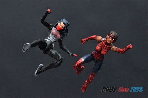 Come See Toys Marvel Legends Series Silk And Ashley Barton Spider Girl