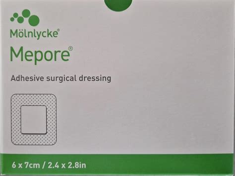 Mepore Absorbent Dressing 6x7cm 60pk Gentle Secure Fixation