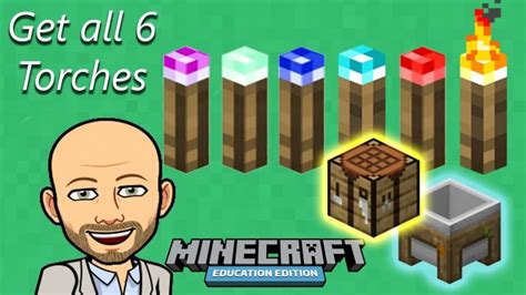 Learn How To Use Six Torches In Minecraft Education Nathan Richards