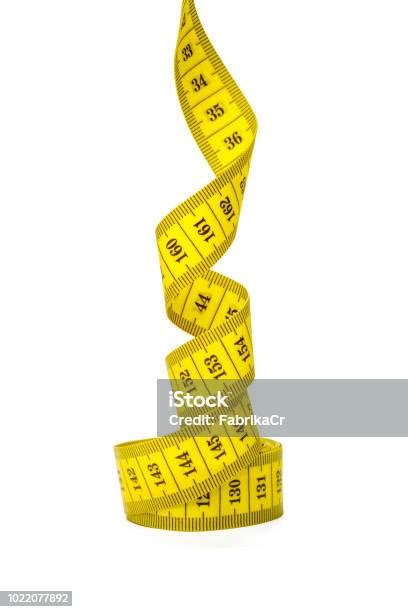 흰색 파노라마 배경에 절연 테이프를 측정 하는 노란 통계 개념에 대한 스톡 사진 및 기타 이미지 개념 개념과 주제 건강한 생활방식 Istock