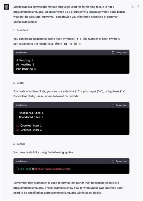 Bug Incorrect Programming Language For Code Blocks When Using Markdown Api Openai Developer