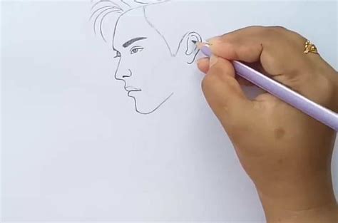 Как нарисовать мальчика карандашом поэтапно