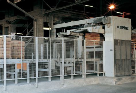 Layer Palletizer Bag Automatic High Speed Ritm Industry