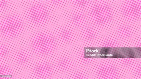 복고풍 만화 스타일의 하프 톤 도트와 밝은 분홍색과 마젠타 팝 아트 배경 디자인을위한 벡터 일러스트 배경 템플릿 1960 1969 년에 대한 스톡 벡터 아트 및 기타 이미지