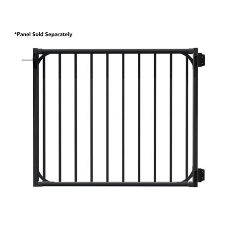 Deckorators Rapid Rail 48 In L X 42 In H Matte Black Aluminum Deck