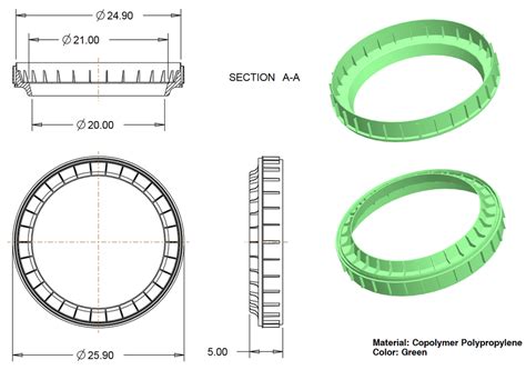 24”x 11” Septic Tank Riser Kit Wholesale Septic Supply