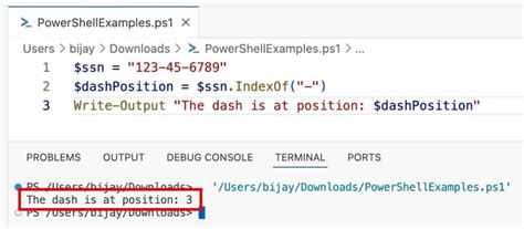 How To Find A Character In A String Using Powershell