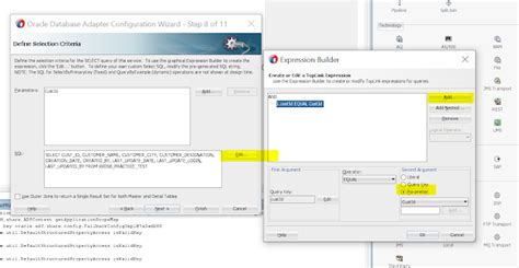 executing a database select query in oracle service bus osb 12c via business service configuration