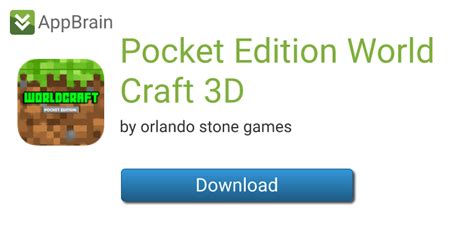 Pocket Edition World Craft 3d For Android Free App Download