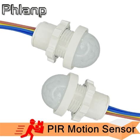 DC 12V 24V PIR Sensor Detector Smart Switch 110V 220V LED PIR Infrared Motion Sensor Detection