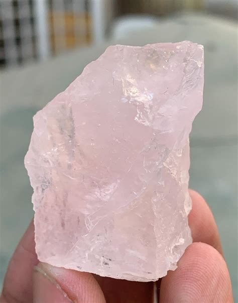 Natural Pink Color Morganite Crystal Raw Morganite Rough Morganite