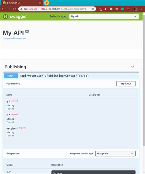 Aspnet Core Api With Swagger Ui Tedds Blog