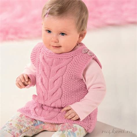 Pin Em Вязание для малышей