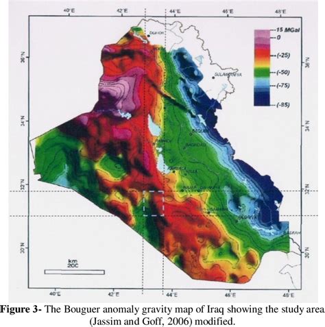Figure 3 From Gravity Field Interpretation For Subsurface Faults Detection In A Region Located