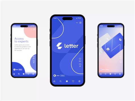 Fintech Mobile App Design For Letter Ios Android Ux Ui Designer By