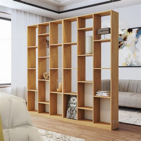 Divisor De Ambiente Estantería 100cm Ciudad Muebles