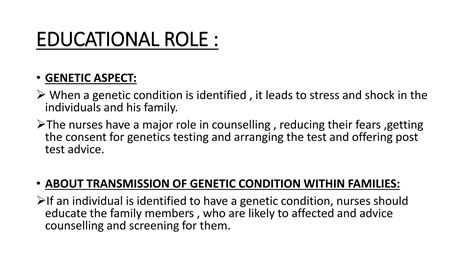 Genetics Introduction Nursing Pptx
