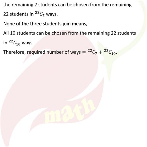 Ncert Solutions Class 11 Chapter 6 Permutations And Combinations Miscellaneous Exercise Question