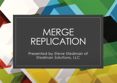 Setup Sql Server Merge Replication Easily