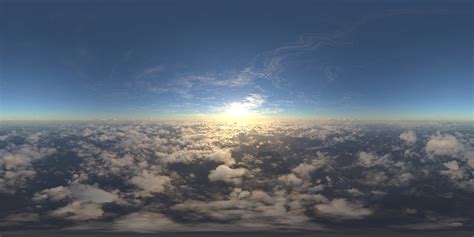 Hdri Aerial Sky 3d Environment Rendercrate Free 3d Tools And Resources