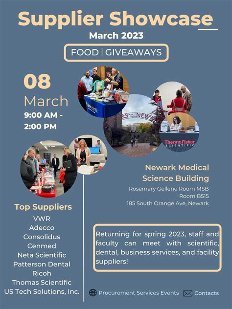 Supplier Showcase University Procurement Services